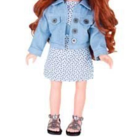 DesignaFriend Denim Dress Outfit