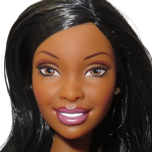 Barbie 2001 Adria Desiree Face Mold