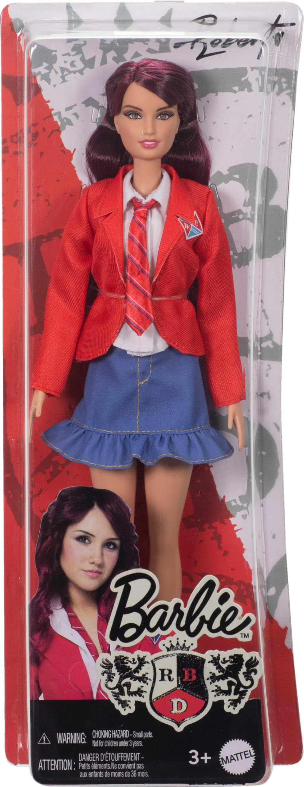 Barbie 2024 Rebelde Roberta School Uniform