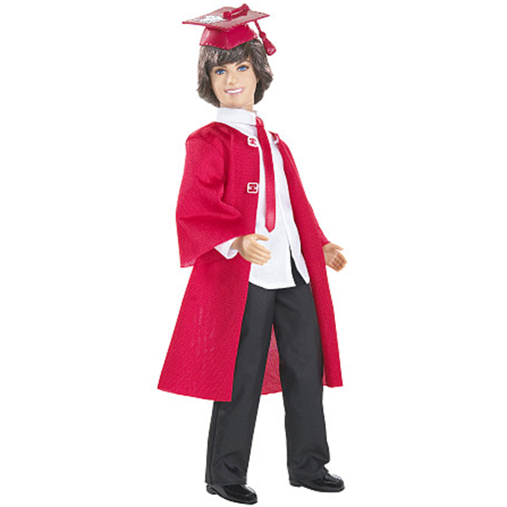Disney High School Musical 3 Graduation Day Troy Doll