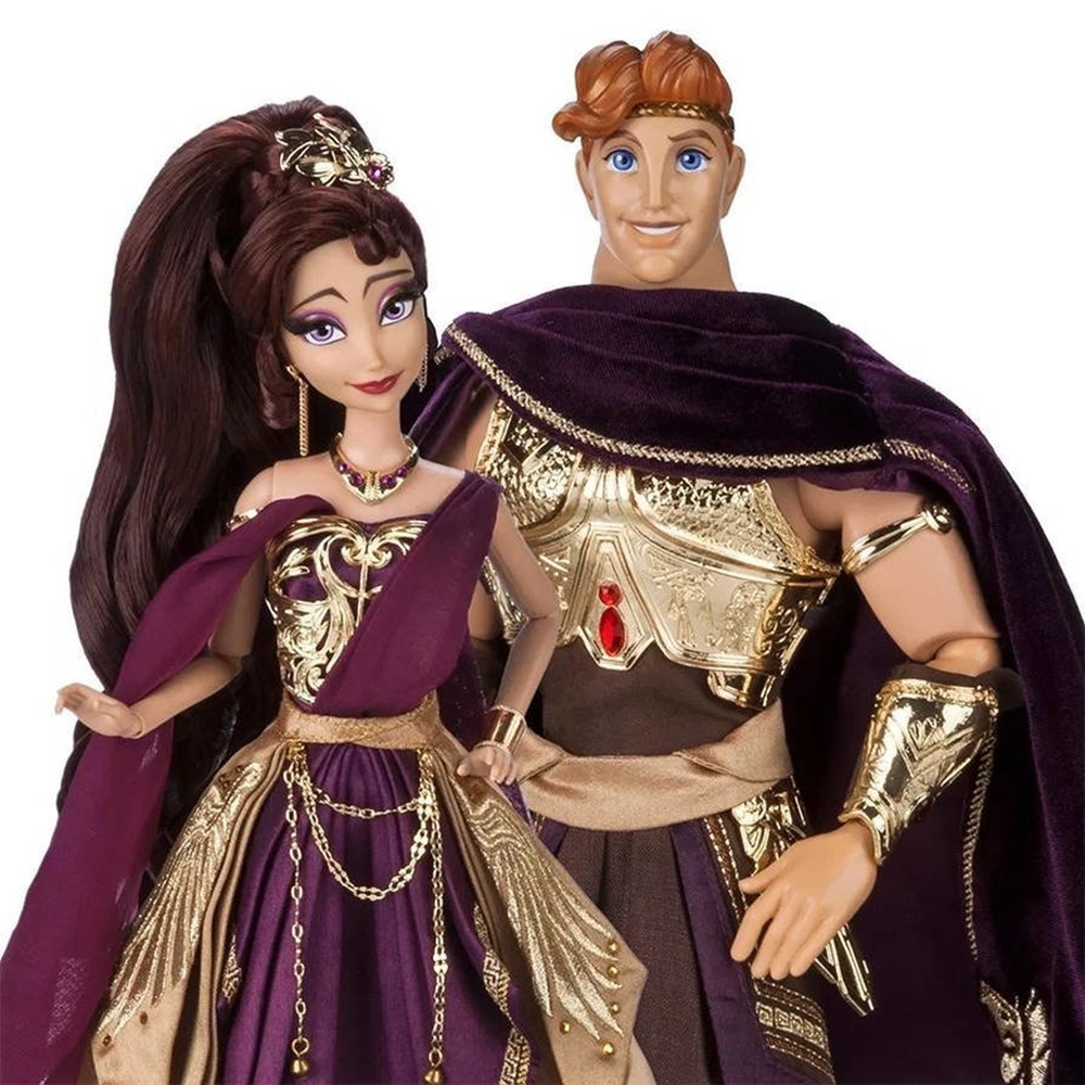 Disney Collector D23 Megara and Hercules Doll Set