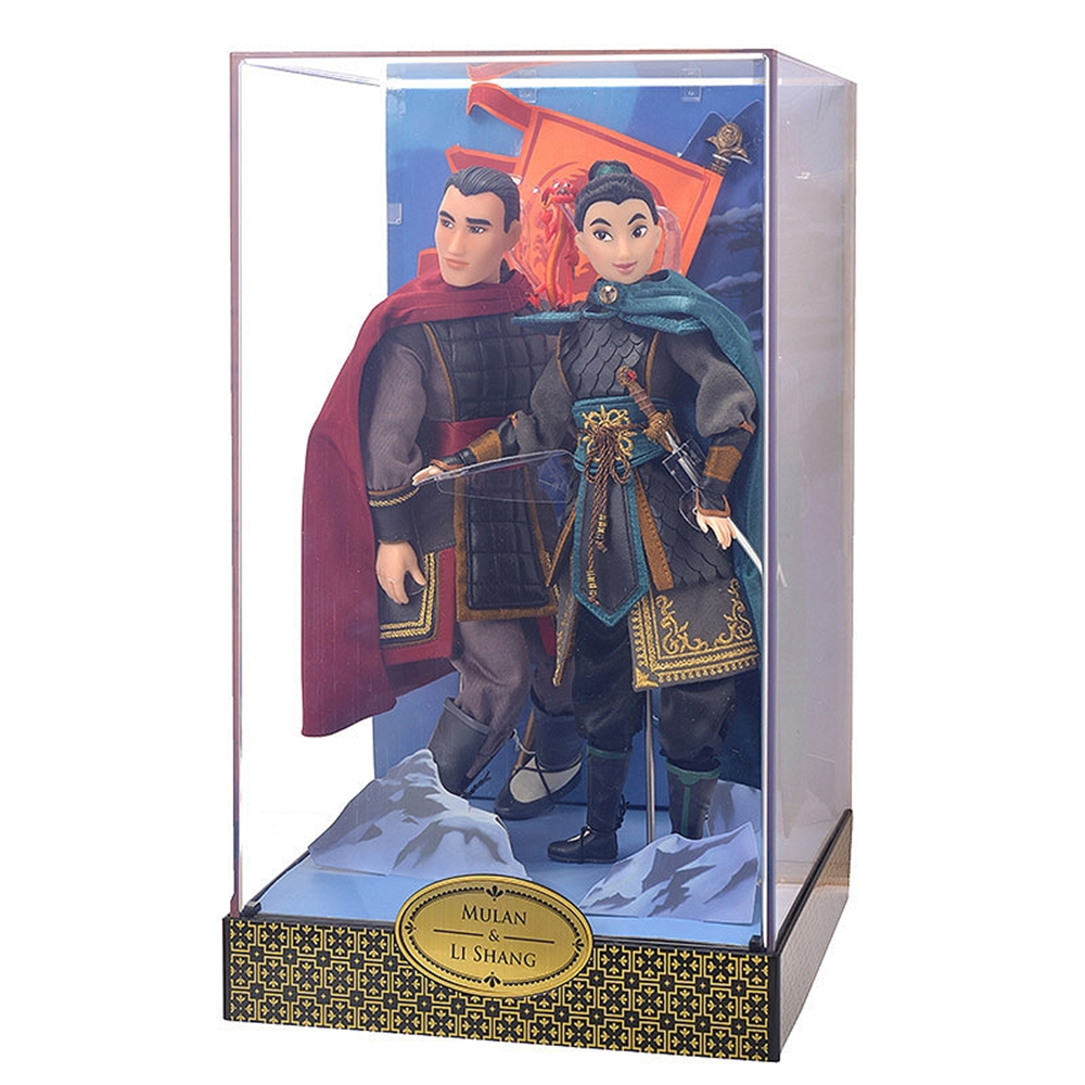 Disney Designer Collection Folktale D23 Mulan and Li Shang Doll Set