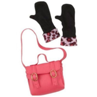 DesignaFriend Bag and Gloves Accessory Set