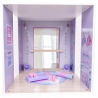 DesignaFriend Wooden Work Out Room