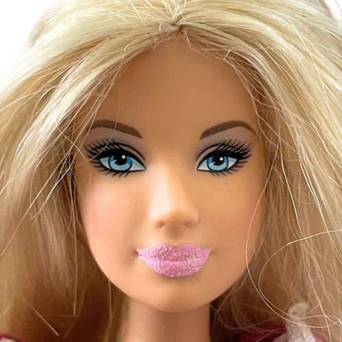 Barbie 2005 Barbie Closed Mouth Face Mold