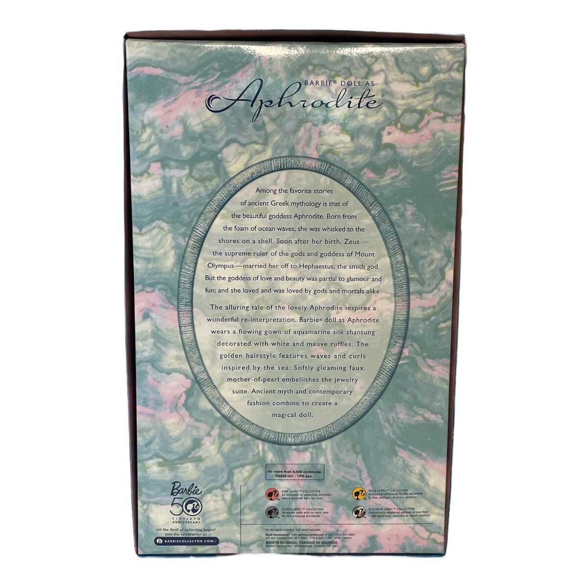 Barbie 2009 Goddess Series Barbie as Aphrodite