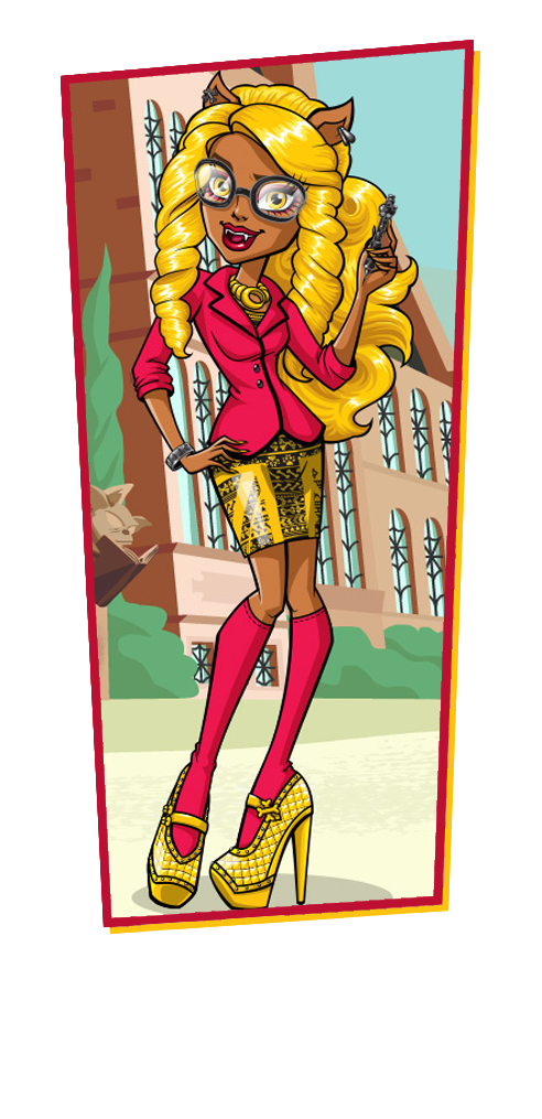 Monster High Generation 1 Clawdia Wolf