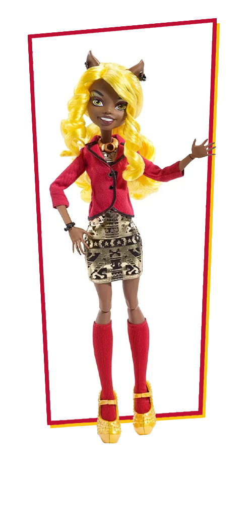 Monster High Generation 1 Clawdia Wolf