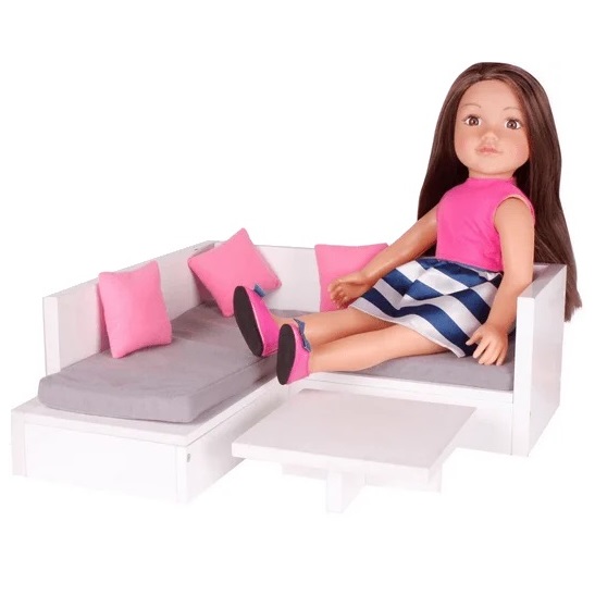 DesignaFriend Wooden Sofa and Coffee Table Version 1