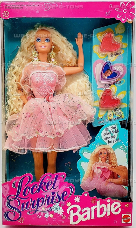 Barbie 1993 Locket Surprise