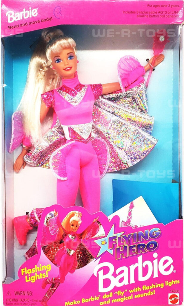 Barbie 1995 Flying Hero