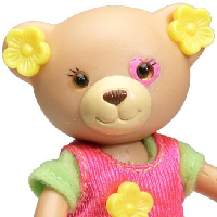 Playmates Build a Bear Workshop Furbulous Fashion Friends Daisy Bear