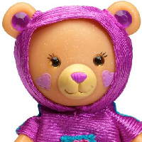 Playmates Build a Bear Workshop Furbulous Fashion Friends Sporty Bear