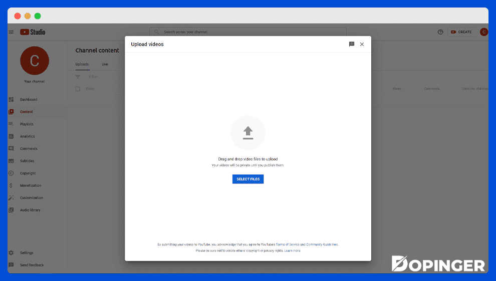 How to Upload a Video to YouTube Step by Step - Dopinger