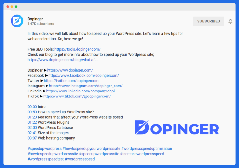 YouTube Description Templates: All You Should Include