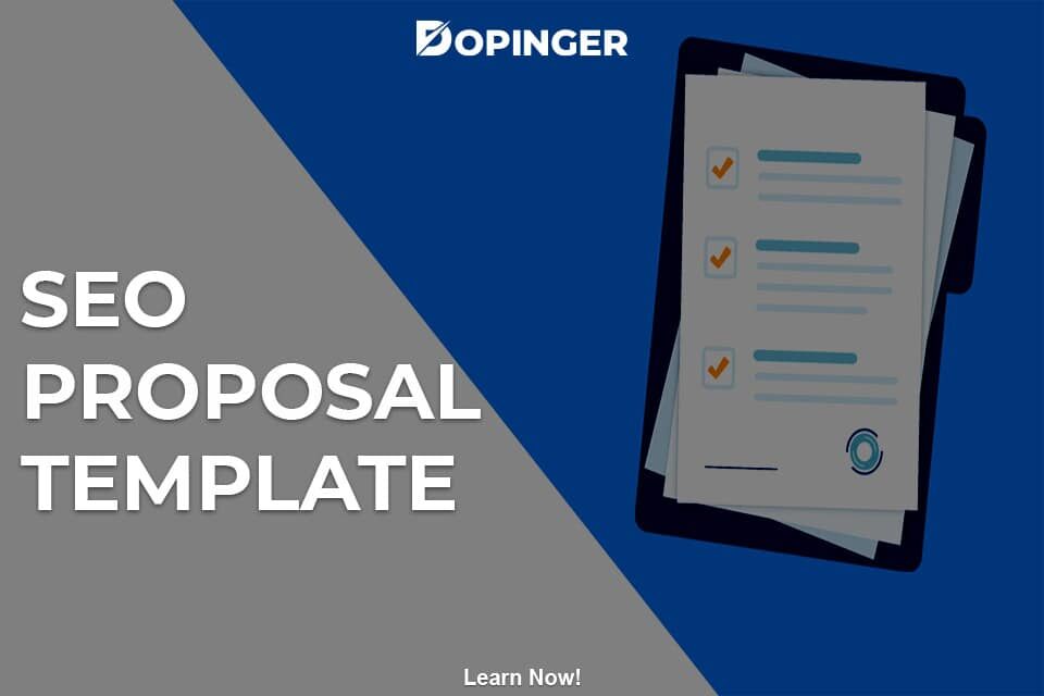 SEO Proposal Template Example and Five Key Points - Dopinger