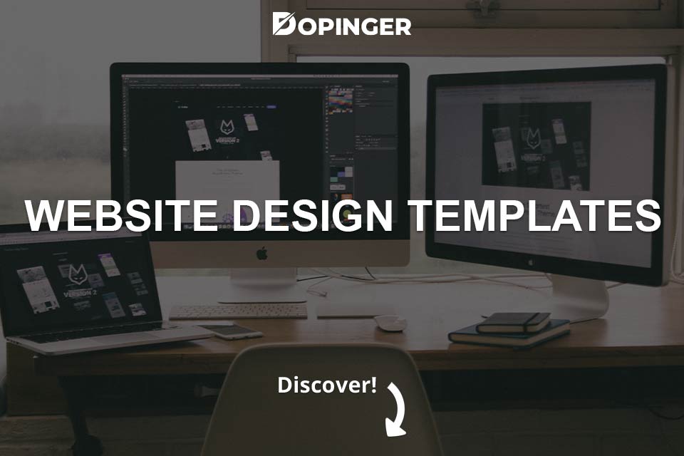Website Design Templates: A Marketing Strategy - Dopinger