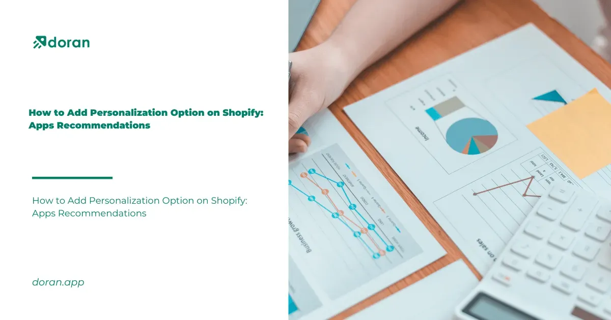 How to Add Personalization Option on Shopify: Recommendations