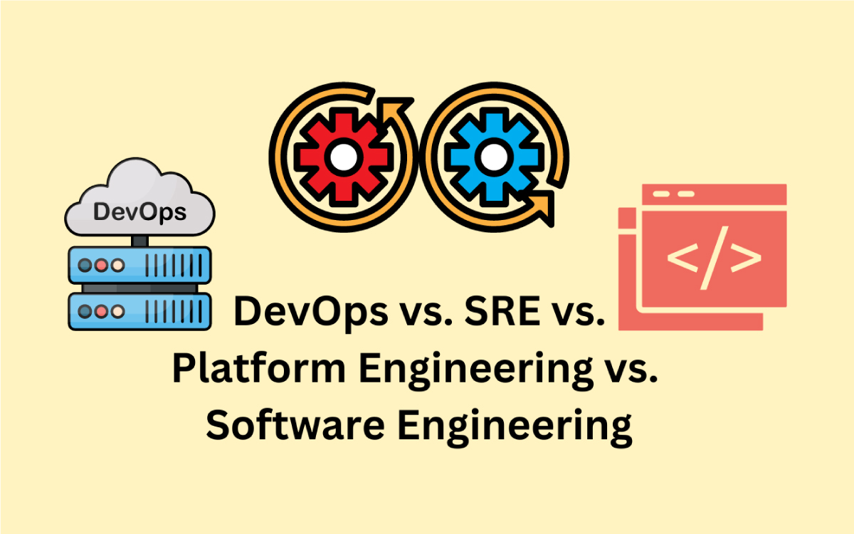 Comparing DevOps, SRE, Platform Engineering, and Software Engineering