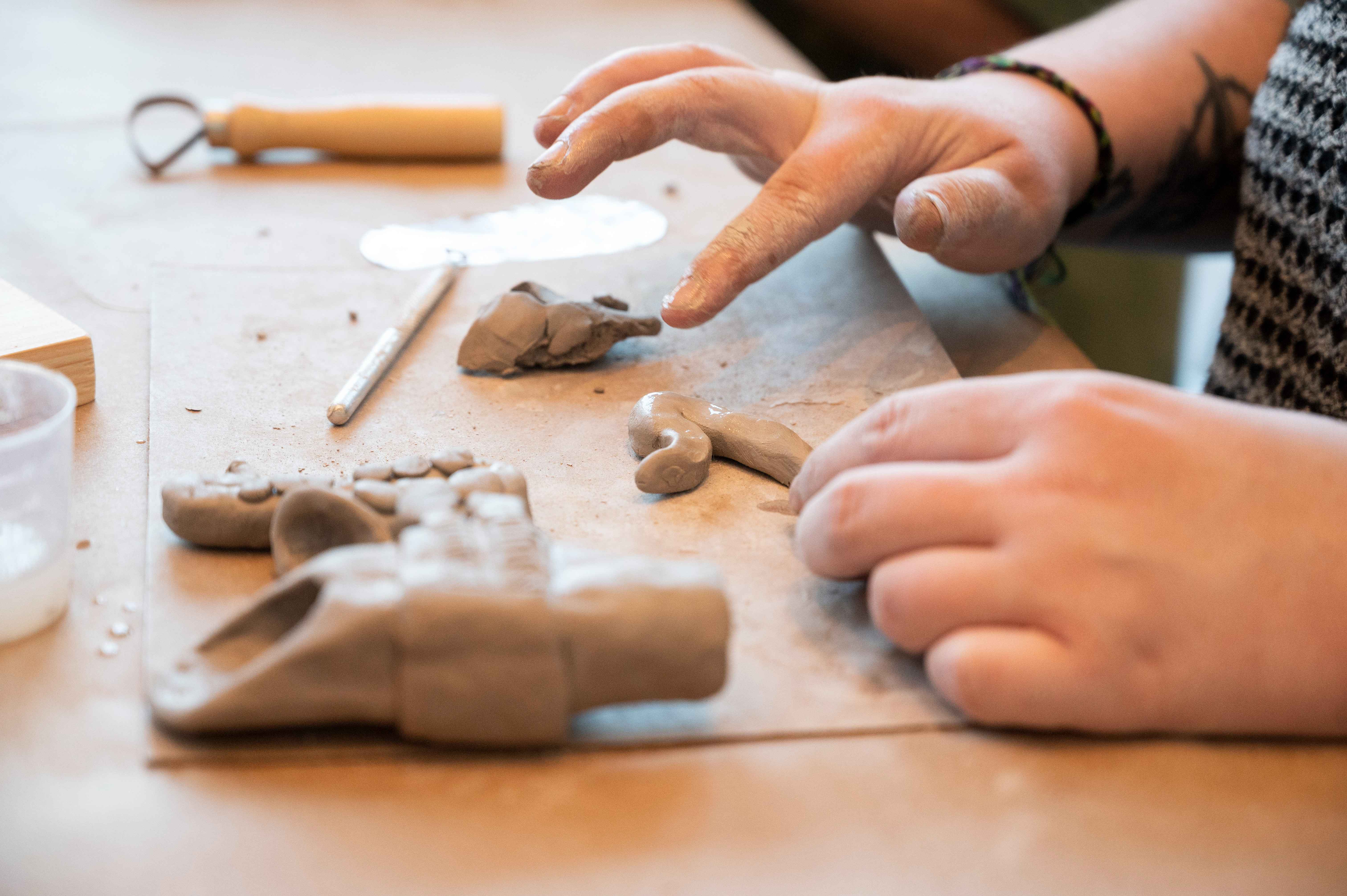 Modelage à l'argile