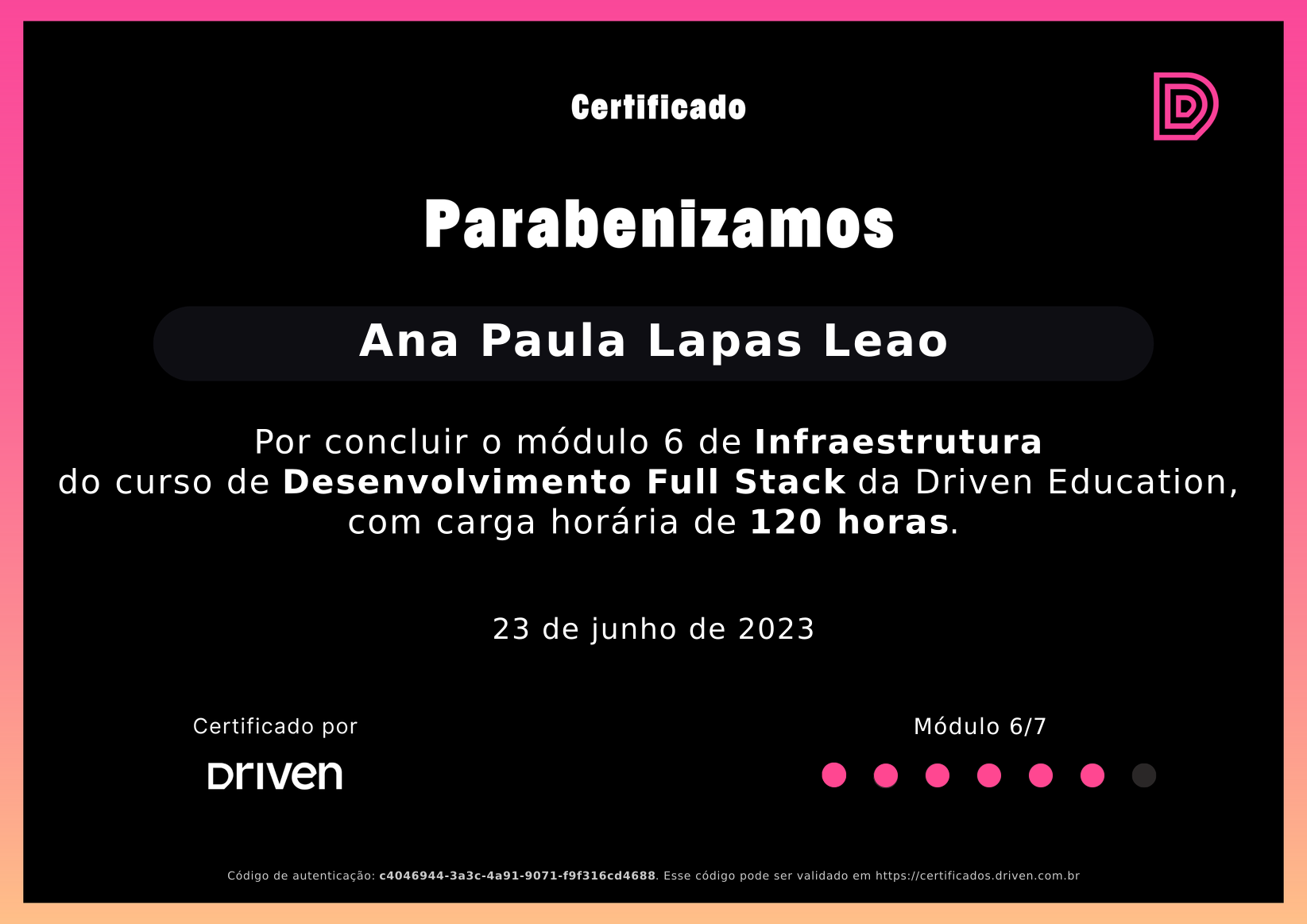 Ana Paula Leão - Software Engineer, FullStack Developer, Backend Developer | LinkedIn