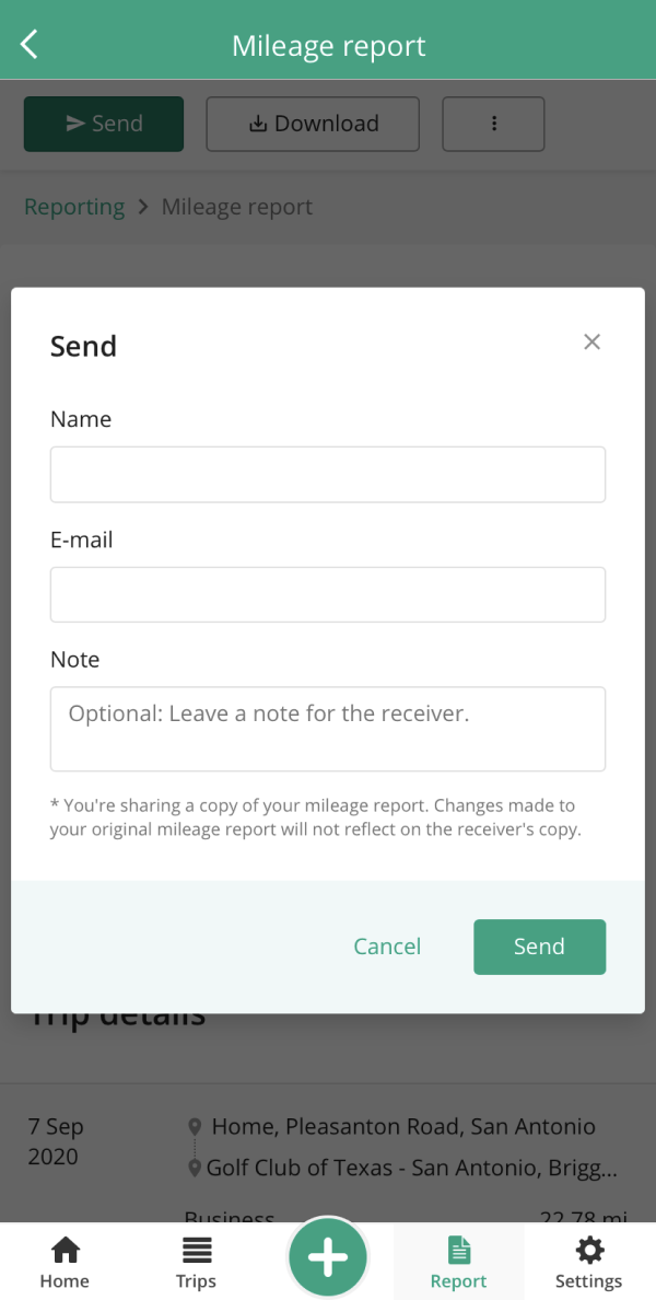 How to create a report - Driversnote Knowledge Base