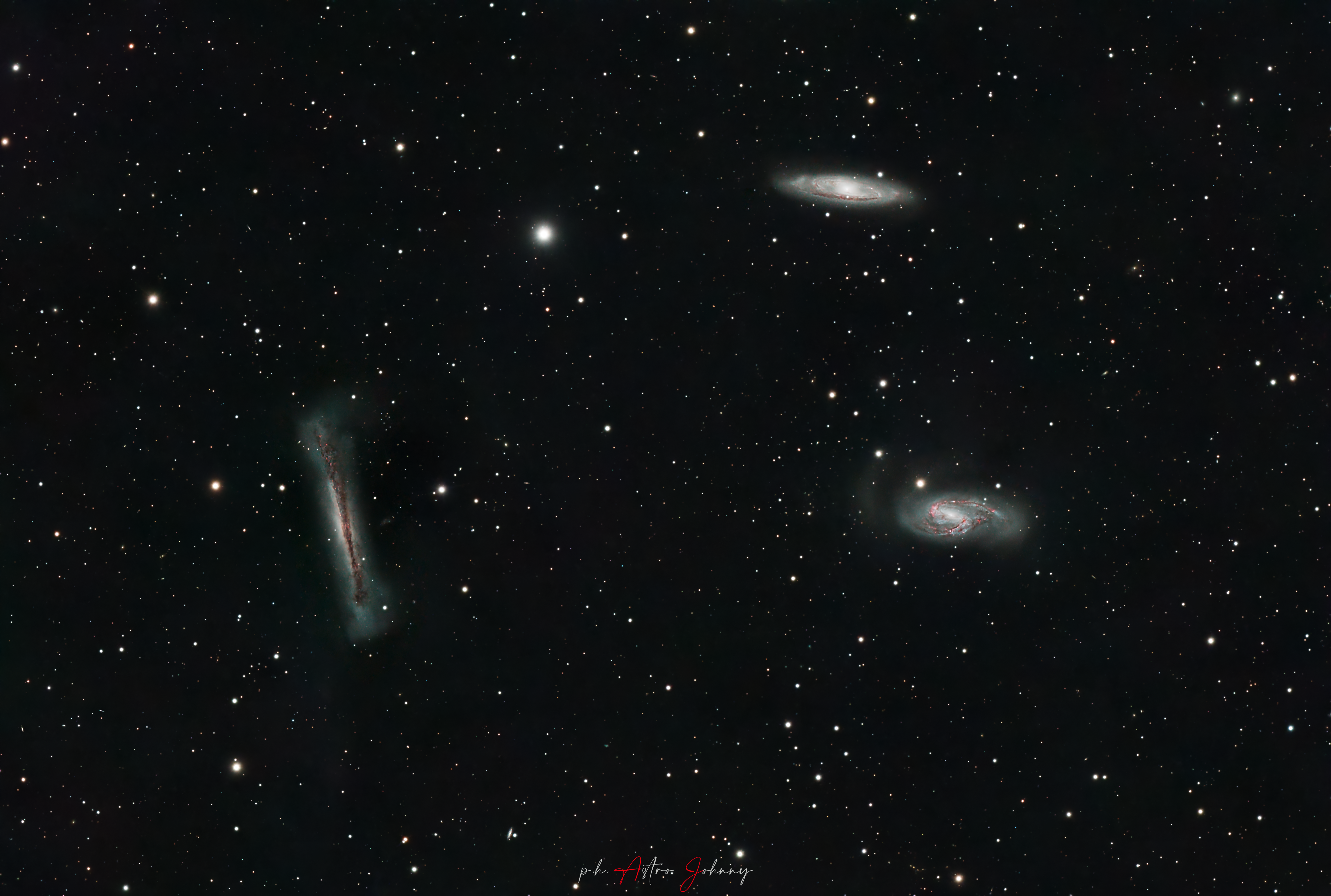 Strange pattern in the background - Beginning Deep Sky Imaging - Cloudy ...