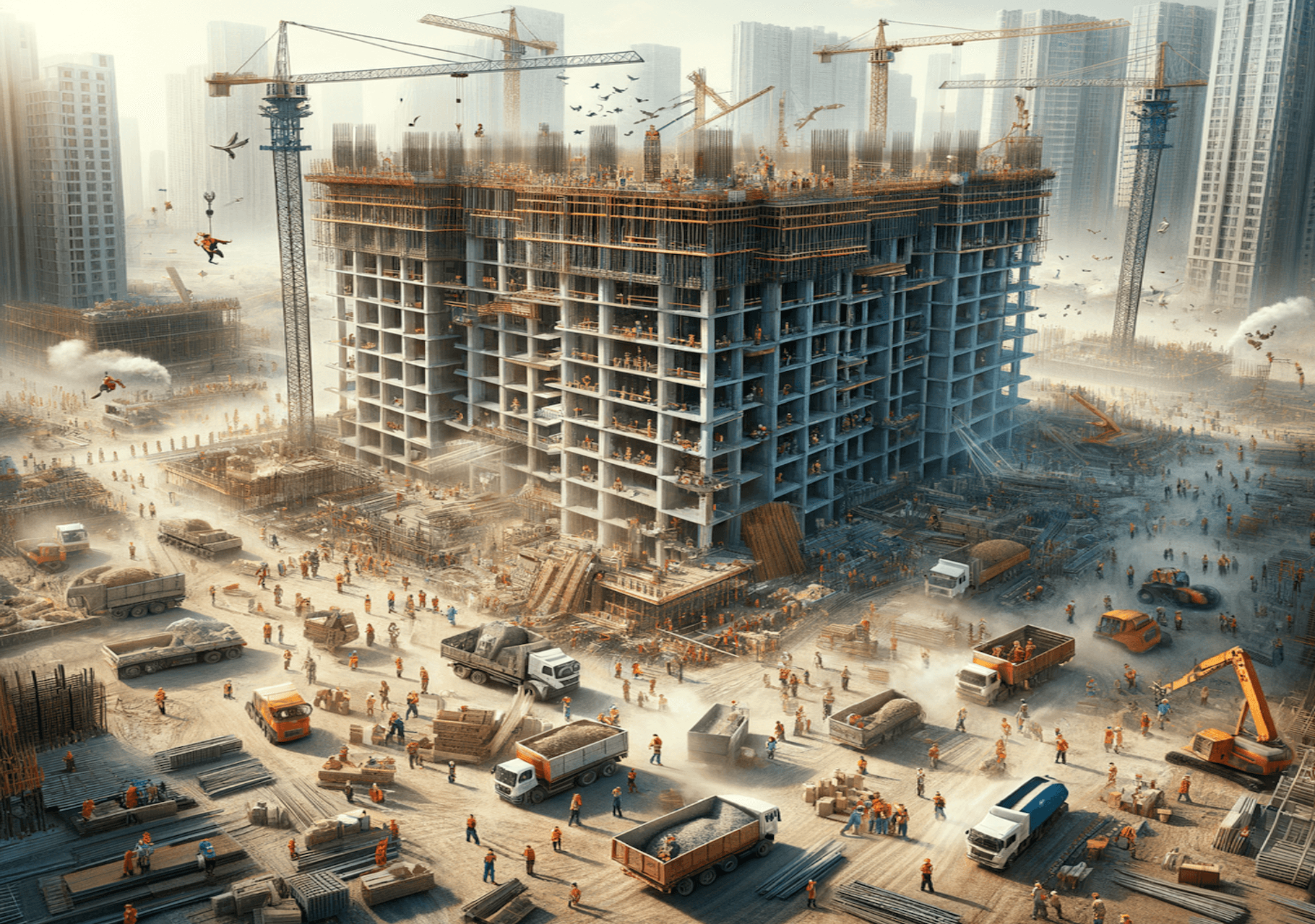 Speed Up Constructing for Apartment Buildings (With AI!)