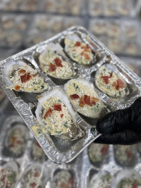 Seaview Crab Express | Half Shell Oysters Rockefeller