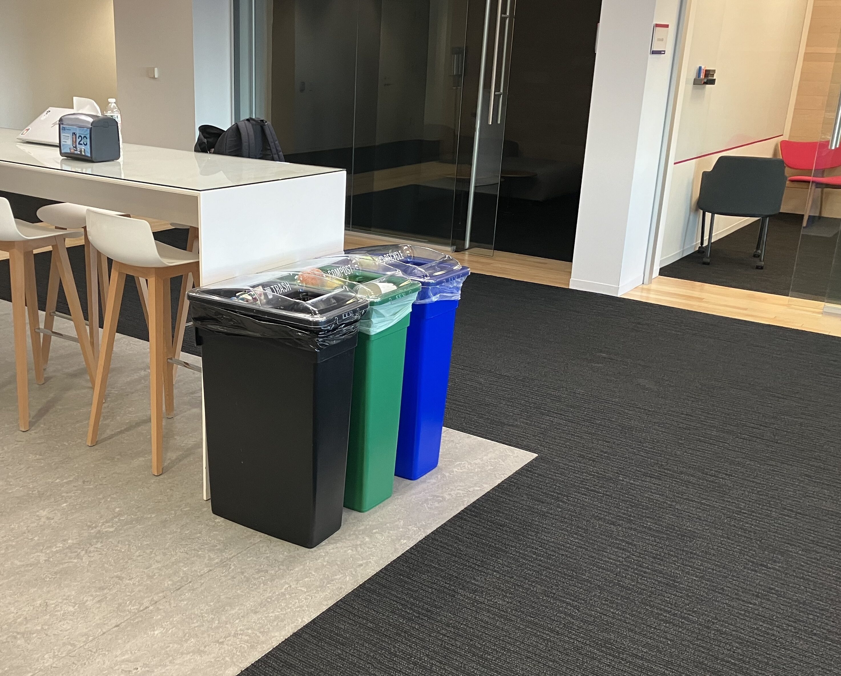 Case study: office with compost and recycling | Dyvert - Make recycling ...