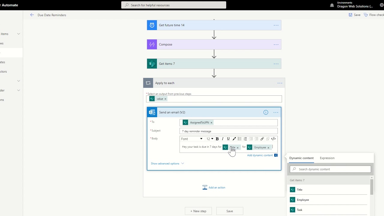 Ithy - Activity Closure Reminder Email Automation