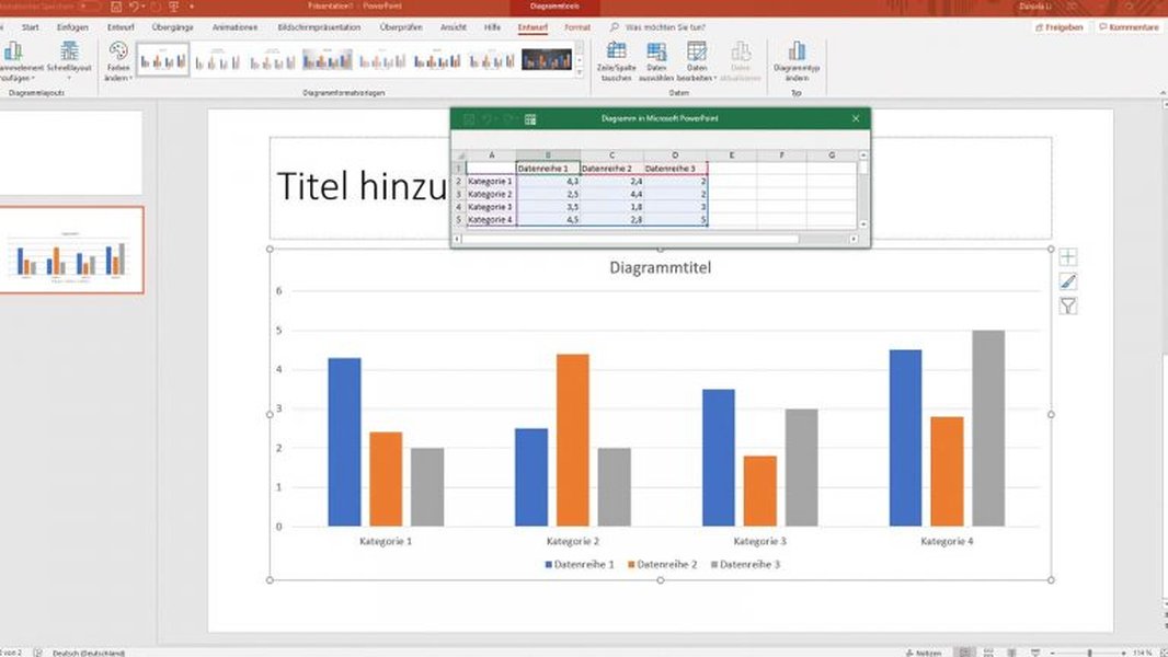 Ithy - Effiziente Übernahme von Excel-Diagrammen in PowerPoint ...
