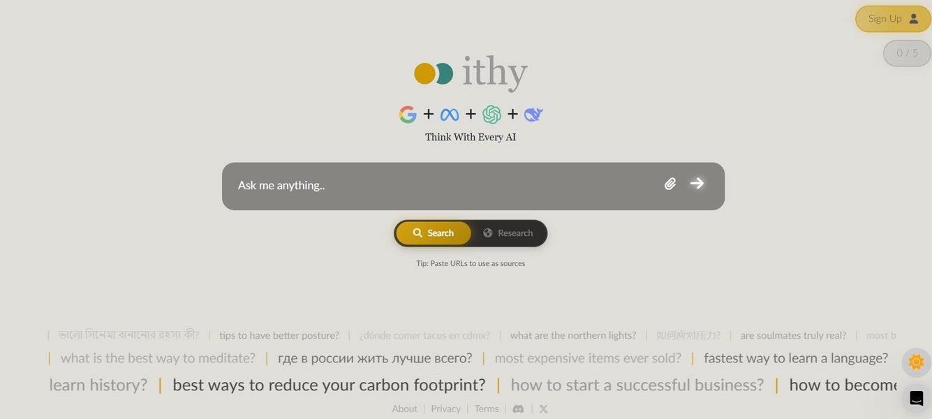 Ithy - Unlocking Advanced Insights: The Power of Multi-AI Synthesis in Ithy