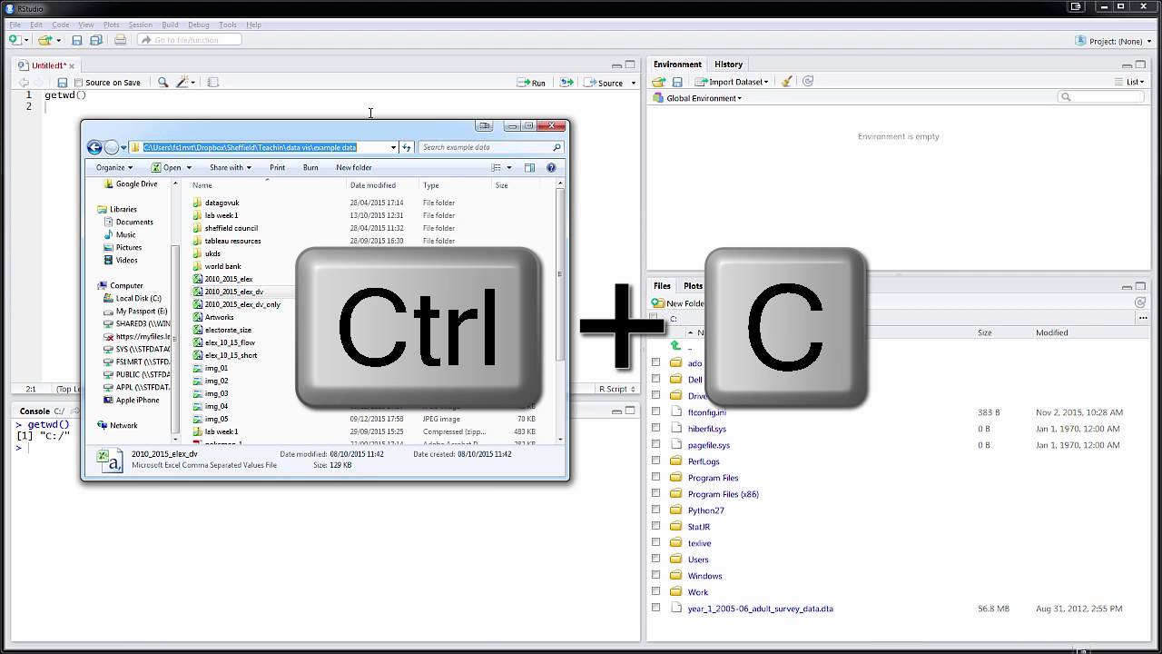 Ithy - 在RStudio中更改工作目录