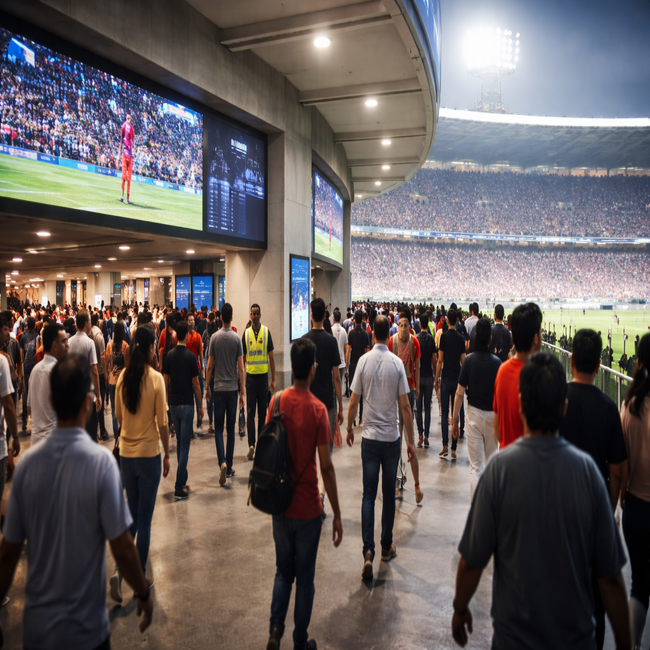 RCB to Deploy AI Enabled Crowd Management System at Chinnaswamy Stadium