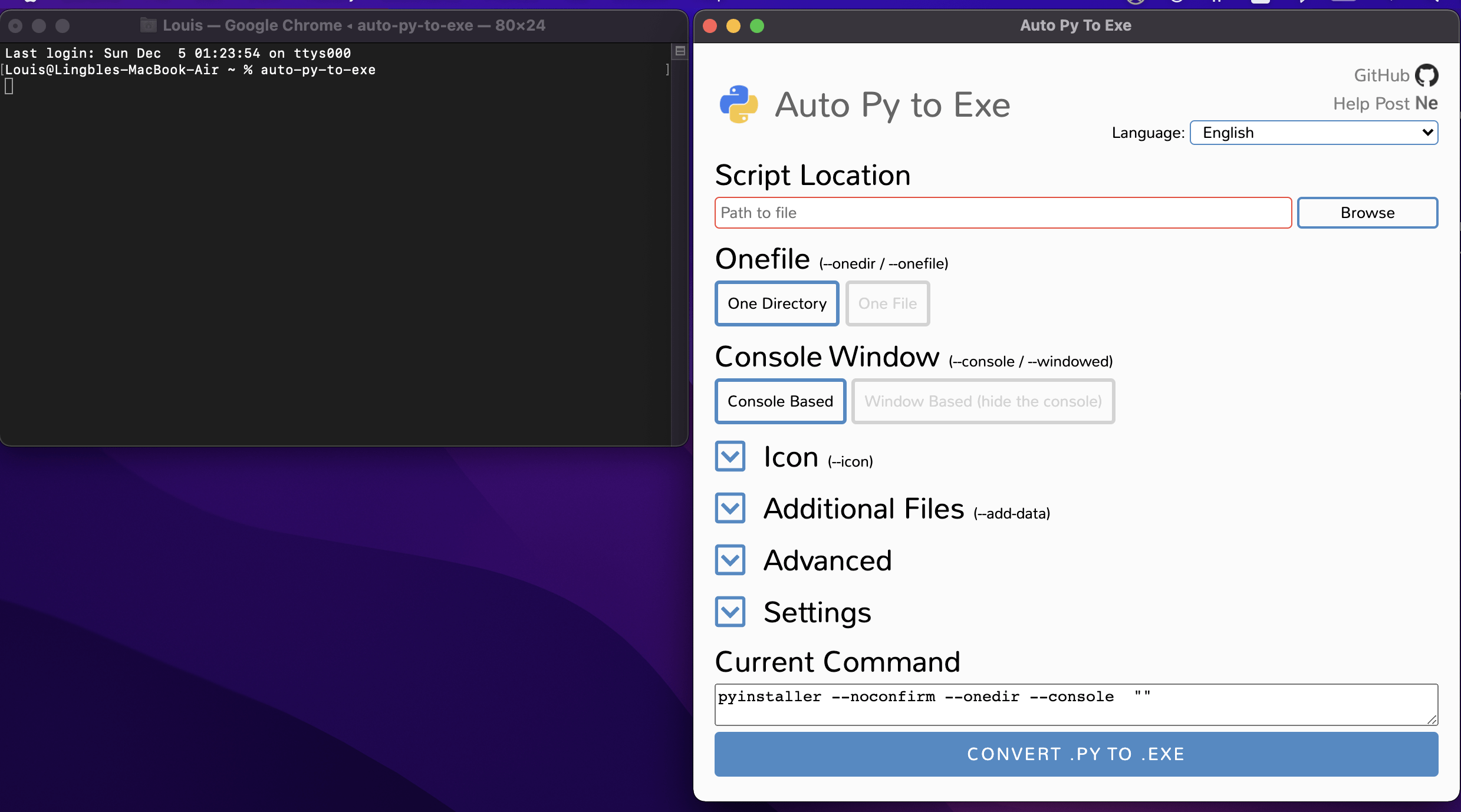 Logiciel Et Application Python Comment Convertir Des Scripts Python En Exe