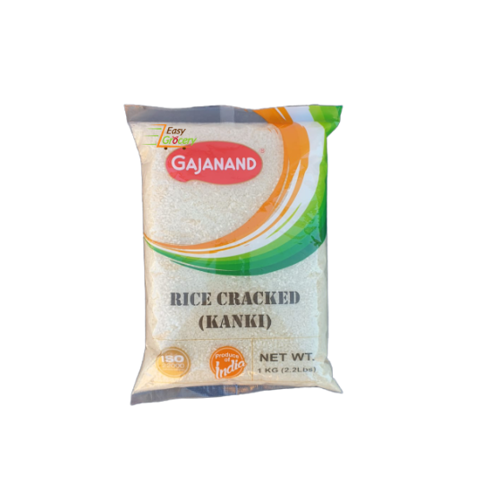 GAJANAND RICE CRACKED (KANKI) 1 KG - EasyGrocery