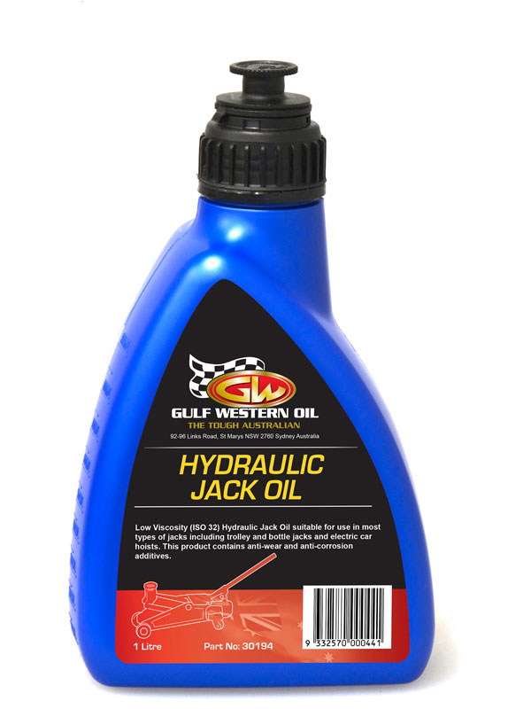 Gulf Western Hydraulic Jack Oil Mineral Based 1L (30194) | eBay