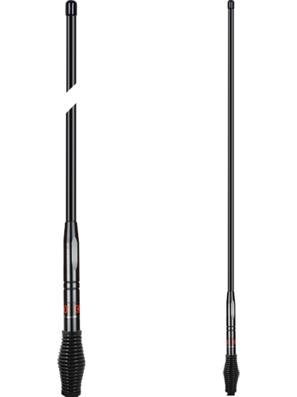 GME 6.6Dbi 1060mm Black HD UHF CB Radio Antenna Bull Bar Fibreglass ...
