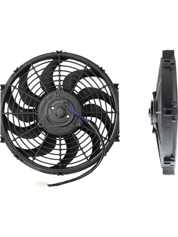 Aeroflow 12 Inch Electric Thermo Fan Curved Blades (AF49-1001 ...