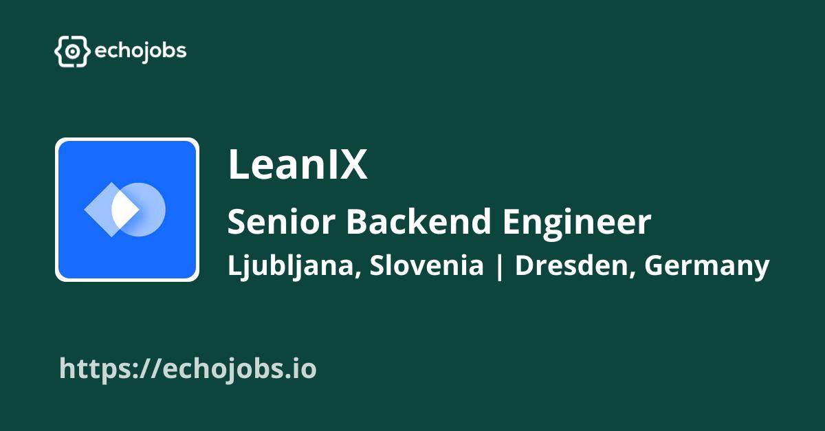 Senior Backend Engineer Fmd Nodejs At Leanix 