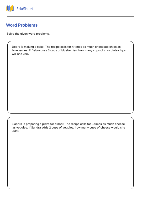 Word Problems Part 7 Worksheets | Free Download at Orchids International