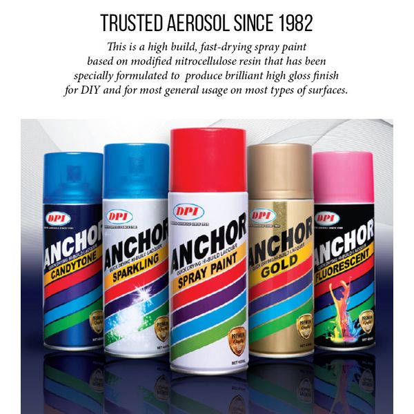 Anchor Spray Paint, Standard Singapore - Eezee