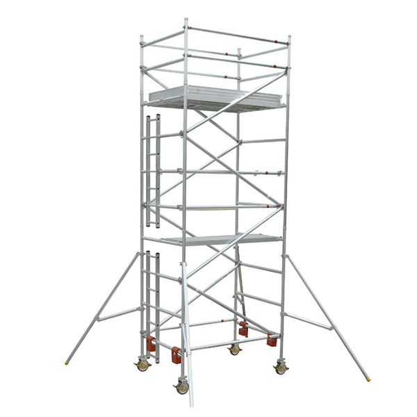 Double Width Aluminium Scaffold Mobile/Portable Tower Singapore - Eezee