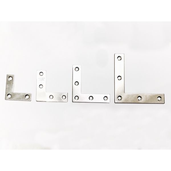 Stainless Steel 304 Flat L Bracket Singapore - Eezee