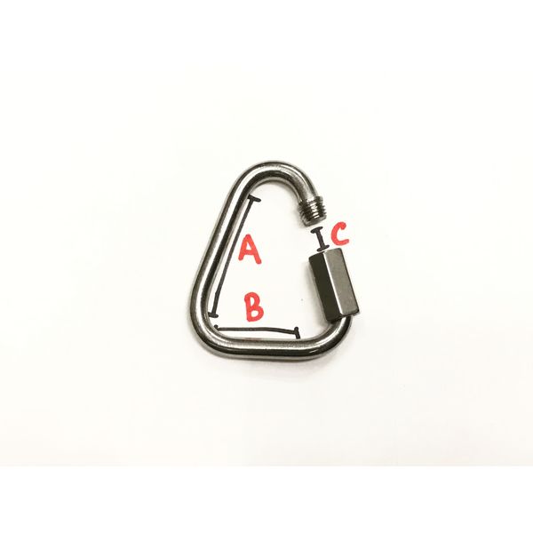 Stainless Steel 304 Quick Link Triangle Singapore - Eezee