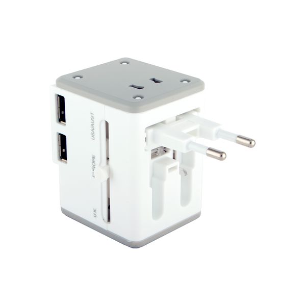 Daiyo Traveller Multi Adaptor - 3.1a (type C) DE 318 Singapore - Eezee