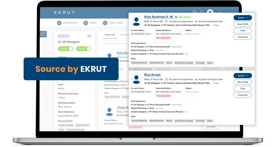 EKRUT | #1 tech talent recruitment platform in Indonesia