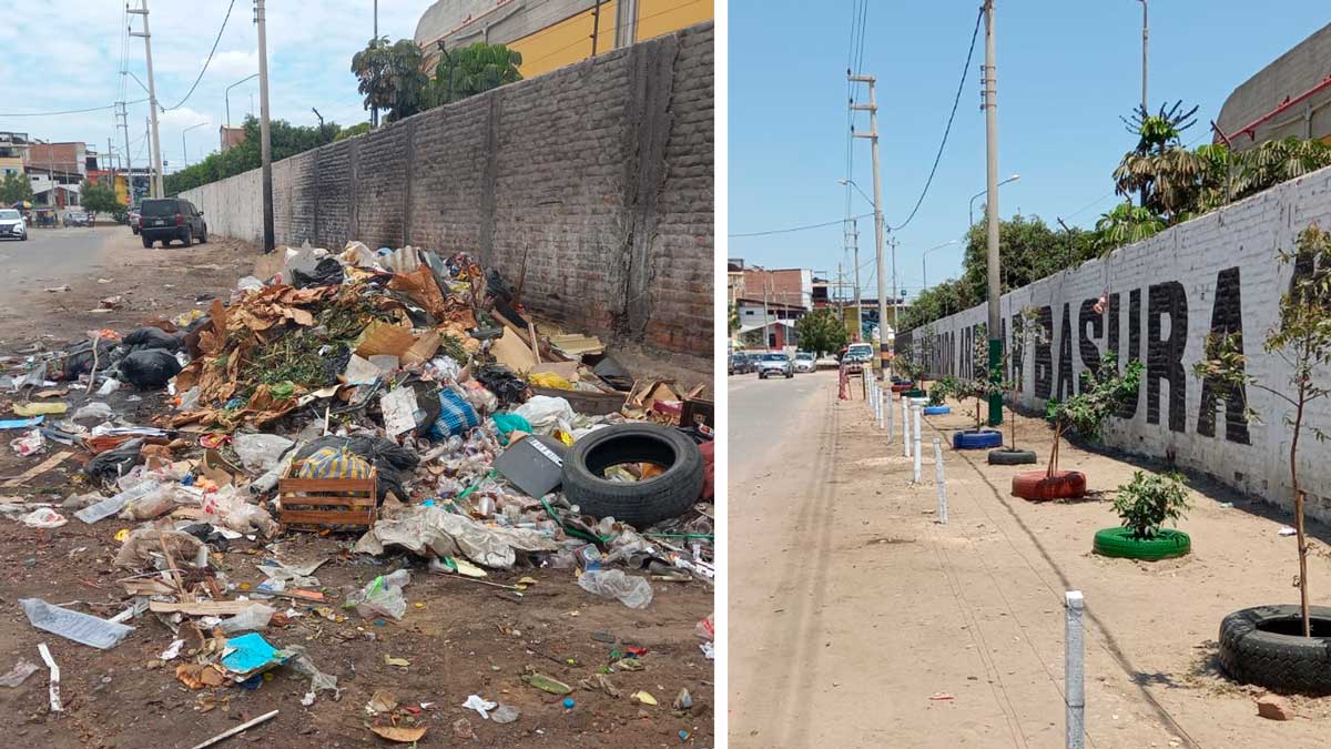 Piura: Convierten 9 botaderos de basura en espacios saludables | Diario ...