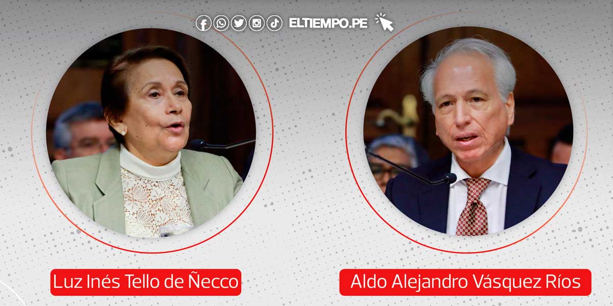 Congreso aprueba inhabilitar a Inés Tello y Aldo Vásquez de la Junta ...